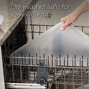 Duck Brand Clear Classic Easy 286014 Refrigerator Shelf Liner, 11 x 17 inch Sheets