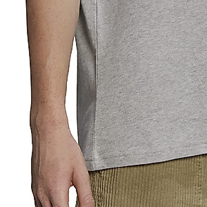 adidas Men's Standard Soccer Logo , Medium Grey Heather, X-Large