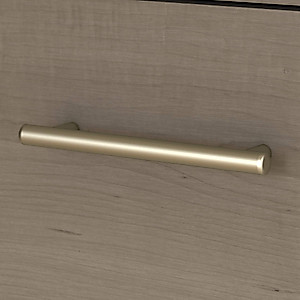 Bush Furniture Somerset 60W Office Desk with Lateral File Cabinet and 5 Shelf Bookcase in Ash Gray