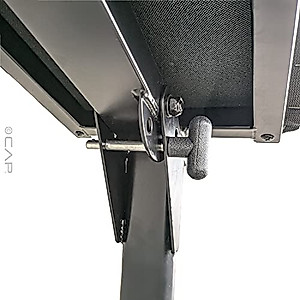 CAP Barbell Strength Premium Foldable Flat Bench, Black (FMIS-CS103F)