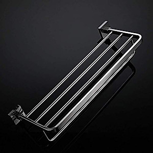 OMOONS Towel Rack Home Hotel Wall Double Towel Rack Light Bathroom Hardware Accessories