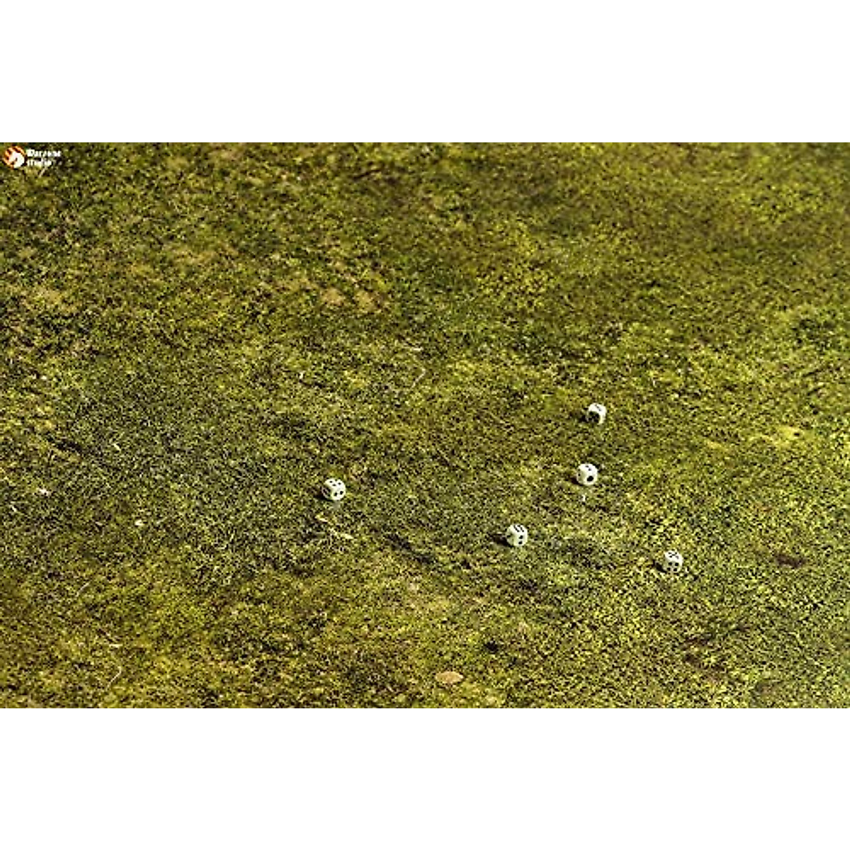 Warzone Studio 3’ x 3’ Rubber Battle Mat: Meadows + Bag