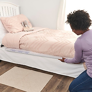 Regalo Hideaway 54-Inch Extra Long Bed Rail Guard, with Reinforced Anchor Safety System