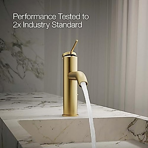 Kohler 77958-4A-2MB Components Plumbing Fixtures, Vibrant Brushed Moderne Brass