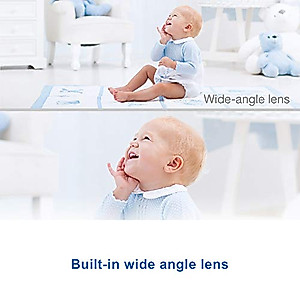 VTech Upgraded Smart WiFi Baby Monitor VM901, 5-inch 720p Display, 1080p Camera, HD NightVision, Fully Remote Pan Tilt Zoom, 2-Way Talk, Free Smart Phone App, Works with iOS, Android