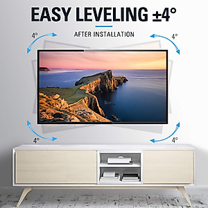 Mounting Dream UL Listed Full Motion TV Mount for Most 42-84 Inch TVs, Adjustable TV Wall Mount Swivel and Tilt, Loading 100 LBS, Max VESA 600x400mm, Fits 16", 18", 24" Studs MD2617-24K