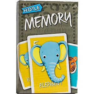 Hoyle 6 in 1 Fun Pack Kids Playing Cards Games Go Fish Crazy 8s Old Maid Slapjack