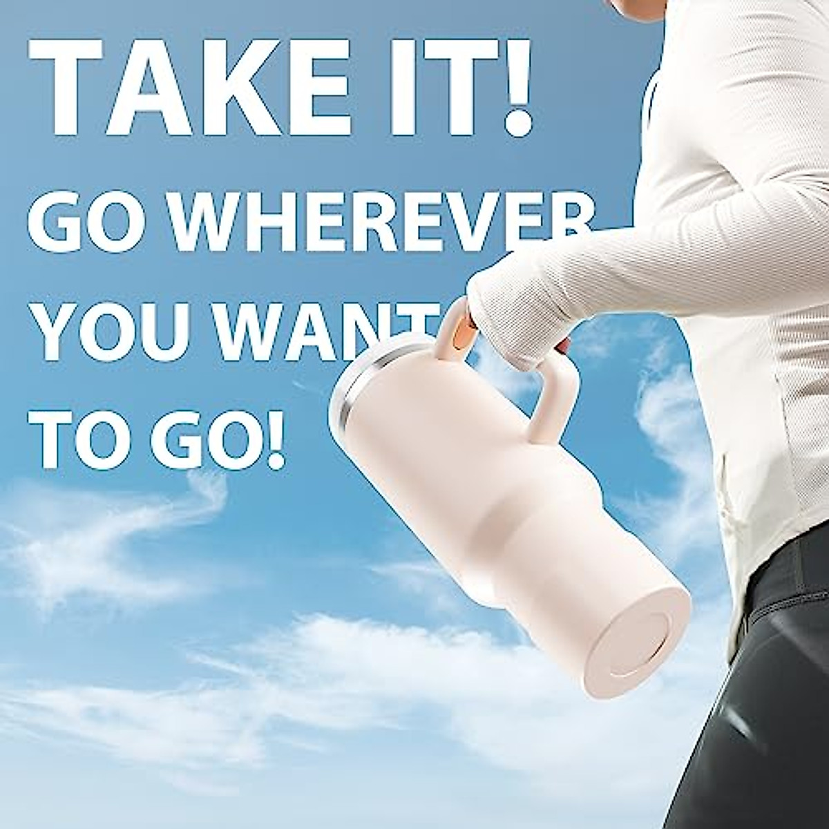 Adventure Quencher Travel Tumbler | Fashion Classic 40 Oz Tumbler with Glass Cups with Lids and Straws | Gifts for Women Men Him Her | Trek Collection | 40oz -Bayl Eaf