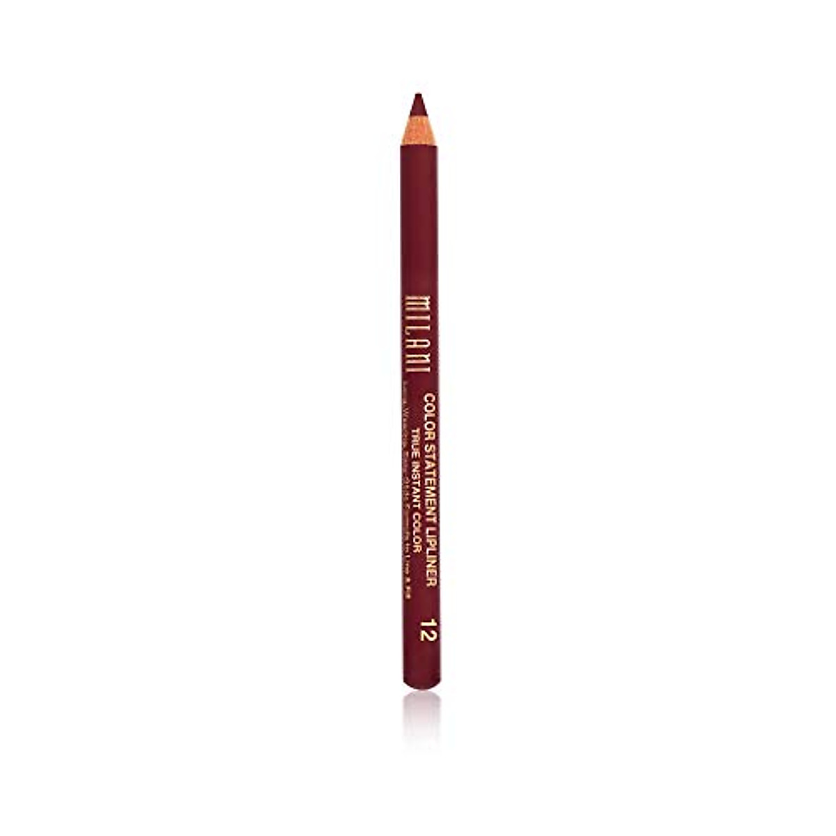 Milani Color Statement Lipliner - Bordeaux (0.04 Ounce) Cruelty-Free Lip Pencil to Define, Shape & Fill Lips