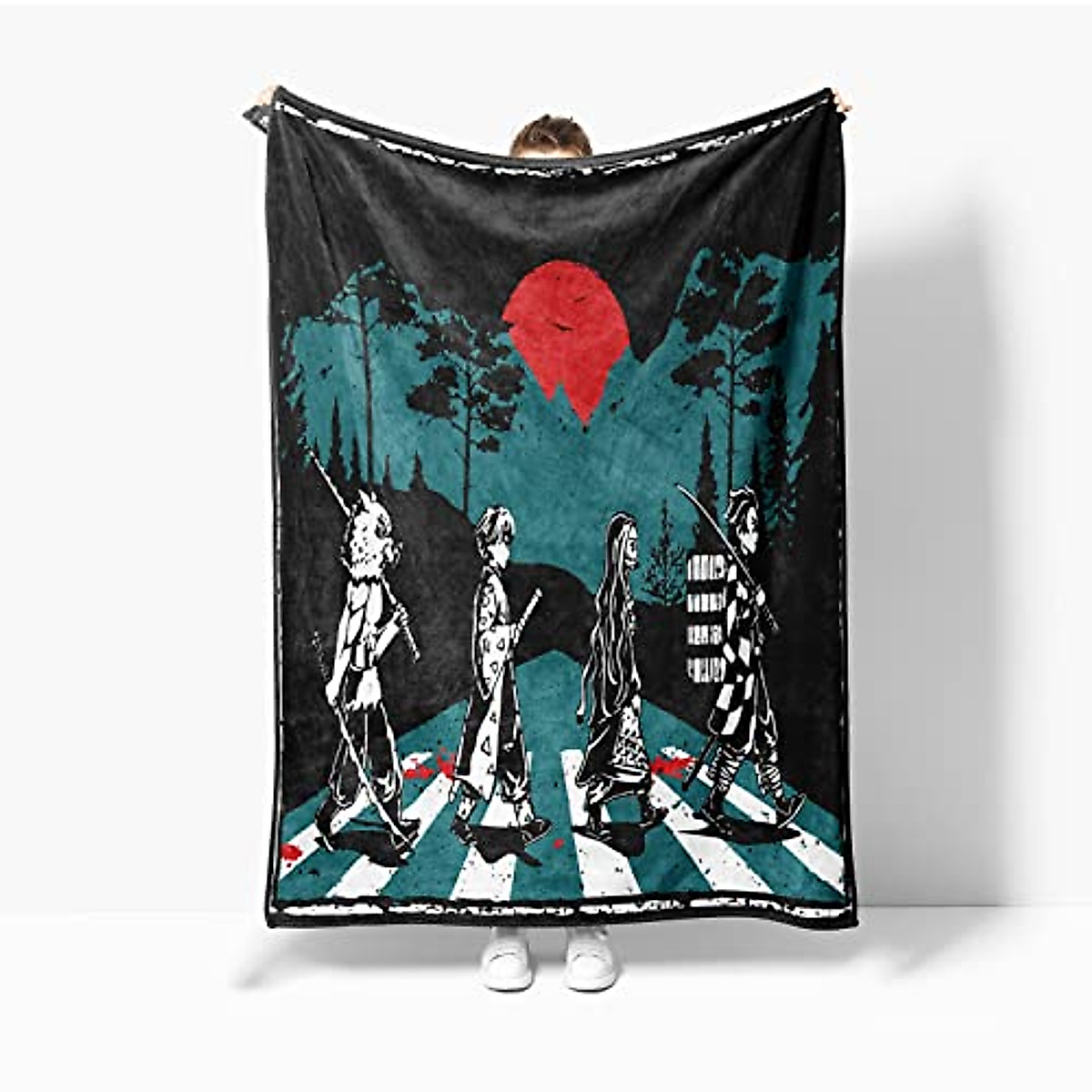 ESRBSO Anime Blanket,Clear Picture Quality Thickened Throw Blanket, Used in The Living Room, Bedroom Sofa and Bedding40×60inch