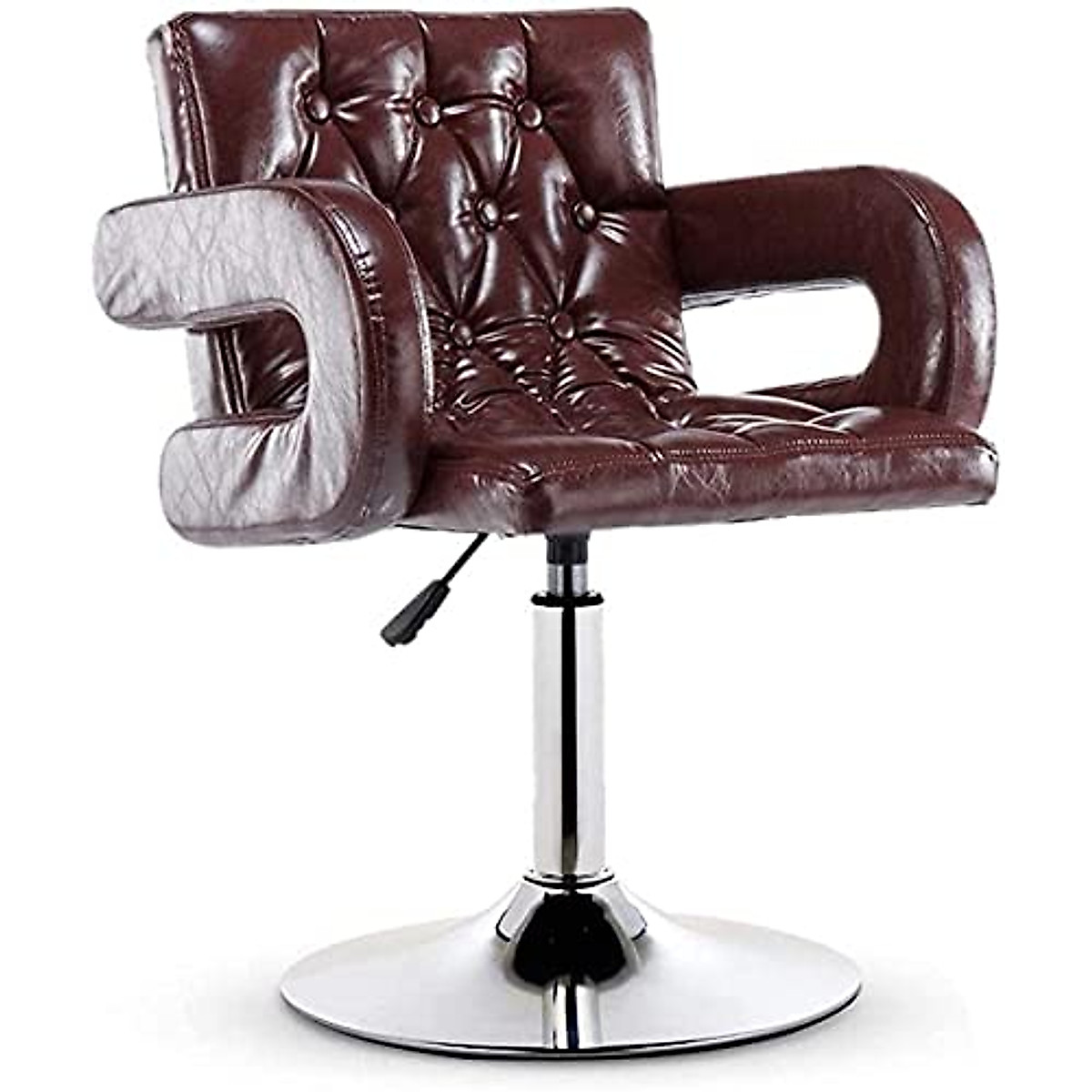 XOUVY Bar Stool Swivel Chair Office Chair Desk Chairs Computer Chair High Back Leather Adjustable Height Swivel Chair Furniture Computer Desk Seat Swivel Bar Stool Kitchen Counter Stools