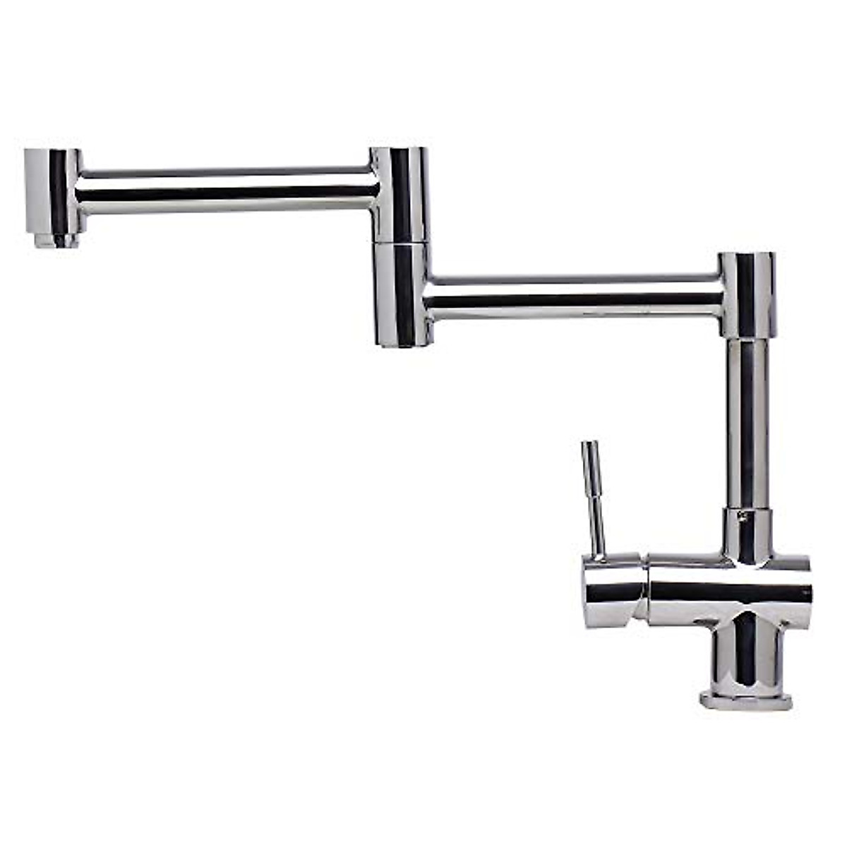 Alfi AB2038-PSS Kitchen Faucet, 12.13"H, Silver/Pewter