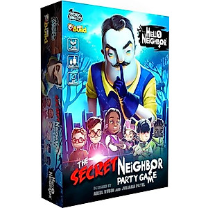 Arcane Wonders Hello Neighbor The Secret Neighbor Party Game , Blue