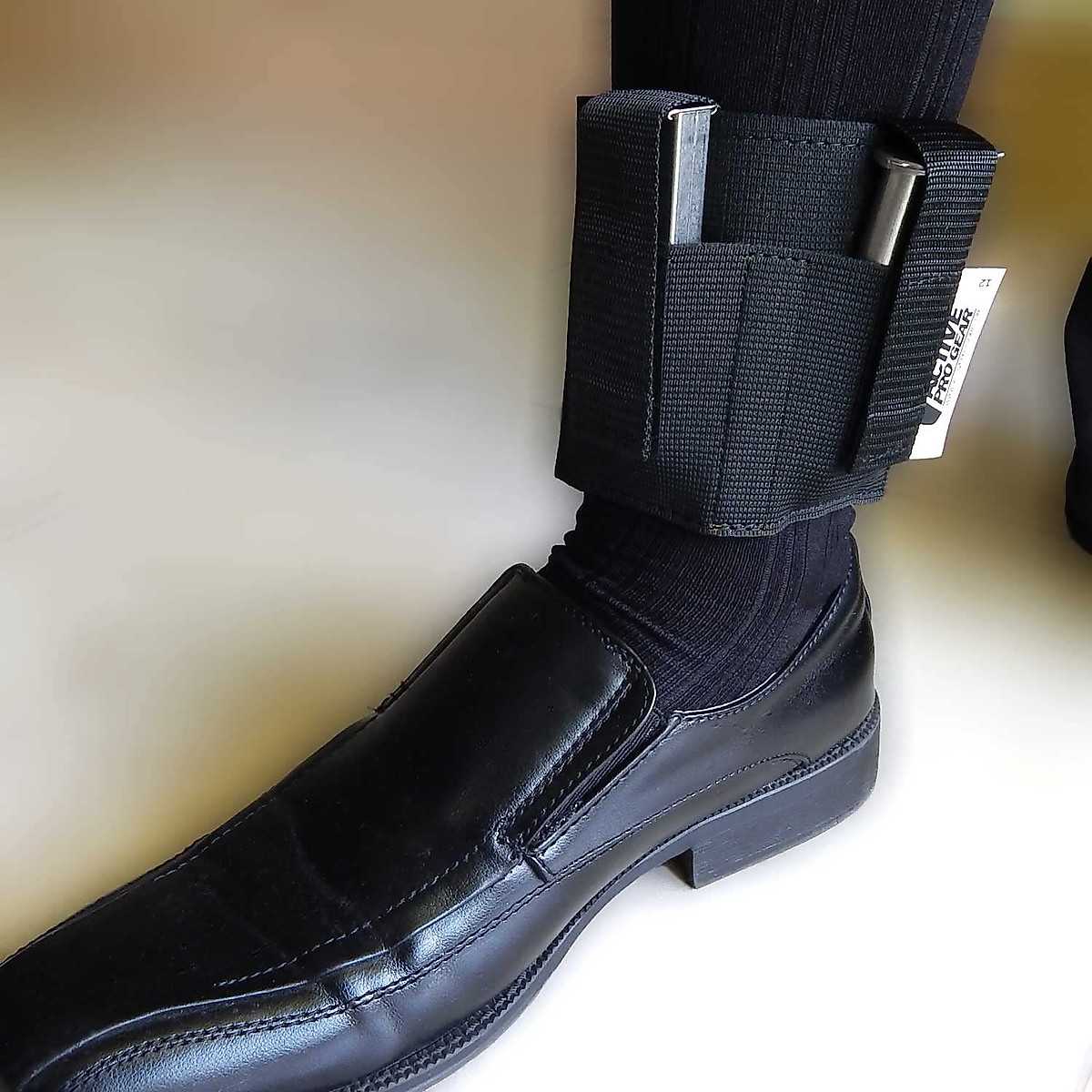 Ankle Holster Magazine Carrier for Concealed Carry | Ankle Carrier for Gun Magazines, Pocket Knife, Flashlight, Multi-Tool | Leg Carry Pistol Magazine Pouch | ActiveProGear