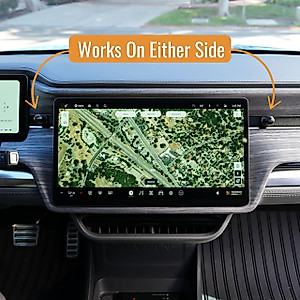 EveryAmp Phone Mount Dash Anchor with 17mm Magnet Mount for Rivian R1T & R1S 2022-2024 - Mount Cell Phones, Tablets, Microphones, Radar Detectors and More with No Screws or Adhesives - Patent Pending