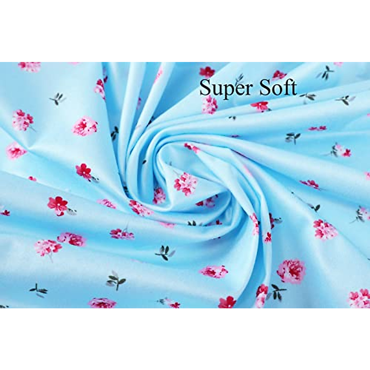 Floral Bassinet Sheet Set 3 Pack Jersey Knit Ultra Soft Stretchy Compatible with Halo,Graco,Dream On Me,MiClassic,Chicco Lullago,Delta,4Moms,Mika Micky Mattress and More for Baby Girl Boy Blue