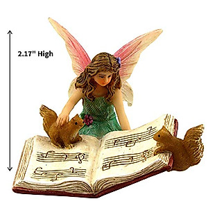 PRETMANNS Fairy Garden Fairies - Fairy Garden Accessories - Fairies for Fairy Garden Outdoor - Garden Fairy Figurine Bonnie for Miniature Garden - 1 Item
