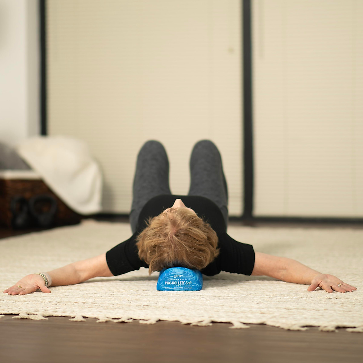 OPTP PRO-ROLLER Soft Density Foam Roller – Low Density 36 Inch Foam Roller for Physical Therapy, Pilates, Yoga Foam Roll Exercises, and Muscle Recovery - 36” x 6" x 3” Half-Round