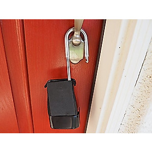 SimbaLux Combo Realtor Lockbox Quality 4 Digit Numeric Combination Real Estate Lock Box, 6-Pack