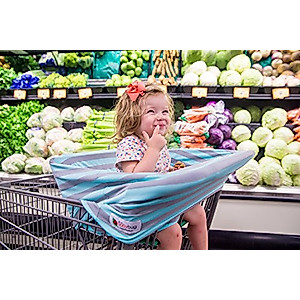 Carseat Canopy Cover | Stretch Jersey Fabric Doubles as a Convenient Breastfeeding or Shopping Cart Cover | Car Seat Canopy for Baby Girls and Boys!