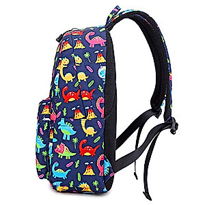 abshoo Lightweight Cute Dinosaur Backpacks For School Kids Boys Girls Backpack With Lunch Bag (Set Dinosaurs)