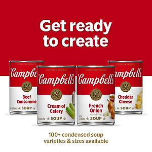 Campbell’s Condensed Homestyle Chicken Noodle Soup, 10.5 Ounce Can (Pack of 12)