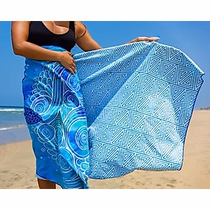 Elite Trend Microfiber Beach Towel - Extra Large 78x35 Inch Sand Free Quick Dry Towel for Travel, Swimming, Yoga, Camping – Lightweight Fast Drying Microfiber Towel