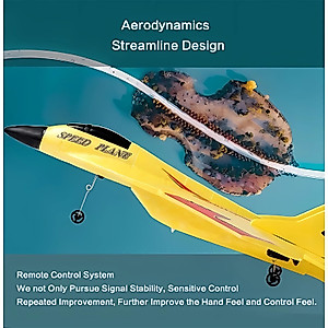 2023 New Remote Control Wireless Airplane Toy With Lights, USB Rechargeable SU-35 RC Remote Control Plane Glider, Outdoor Drop-Resistant Foam RC Air Planes Fighter Jet For Adults Aircraft Enthusiasts