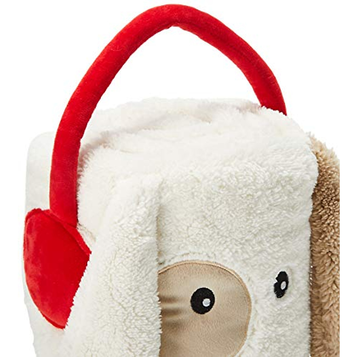 Department 56 Snowpinions Dog SnowThrow Blanket, 60 Inch, Multicolor