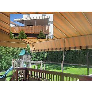 Nylon Rope, Paracord 550 Works Well for Camping Hiking Utility, Good for Clothesline, Tie, Pull, Swing and More - 1/4 Inch by 80 Ft. White - 2 Pack