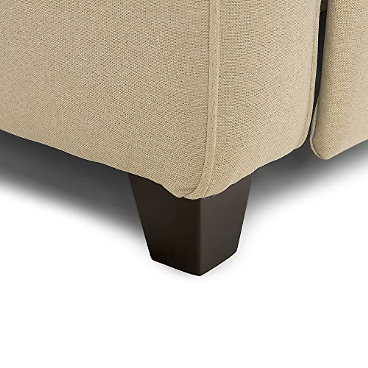 Serta Palisades Reclining Sectional with Right Storage Chaise - Beige