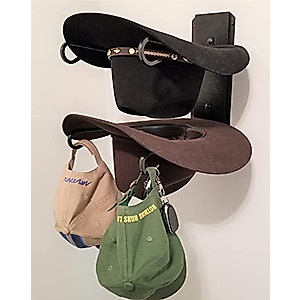 Mark Christopher Collection American Made Classic Two Tier Hat Holder Black