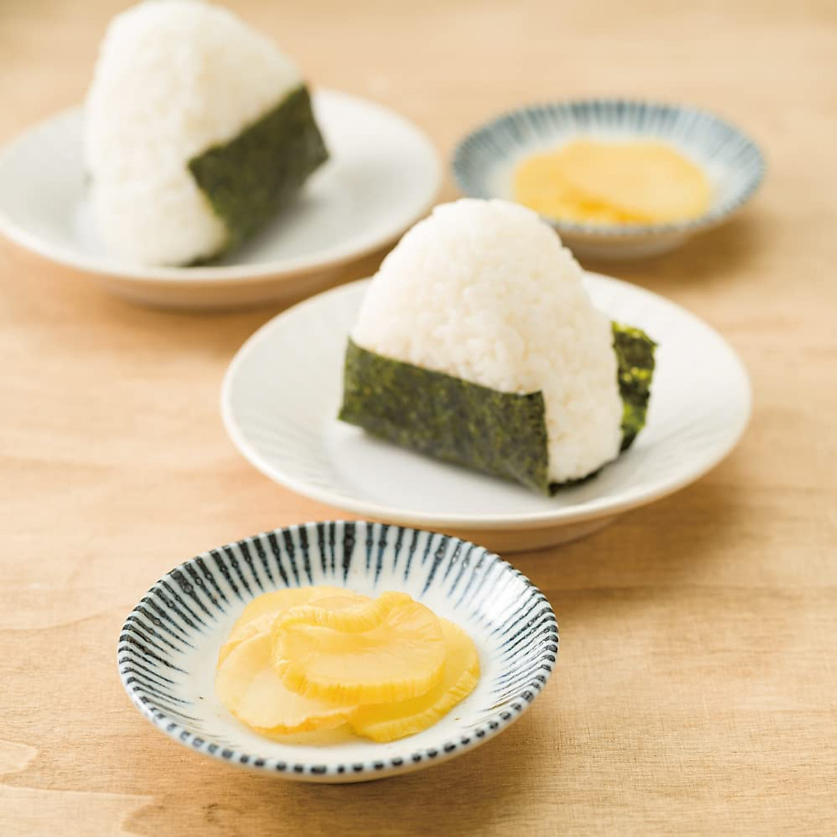 Gluten Free Pickled daikon radish, 3.5oz x 3packs, MSG free, No coloring and preservative added, Slightly sweetened, Product of Japan