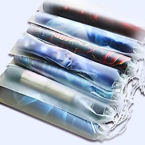 Board Game Pad MTG Playmat + Free Waterproof Bag, TCG Solitaire Table Game Pad Size 24 x 14 inche Mouse Mat Compatible with MTG TCG (Pink Tree - 2)