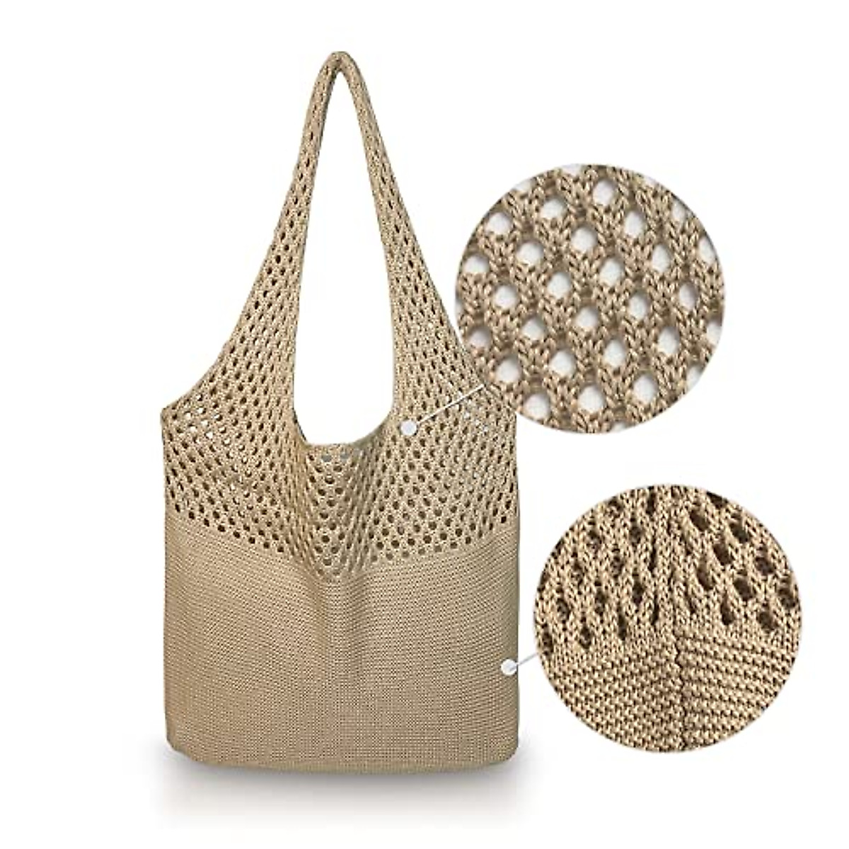 Shoulder Aesthetic Tote Bag for Women,Beach Bag Shoulder tote bag Hobo,Shopping Handbag Accessories