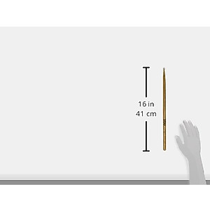 On-Stage Hickory 7A Nylon Tip Drumsticks, 12 Pairs