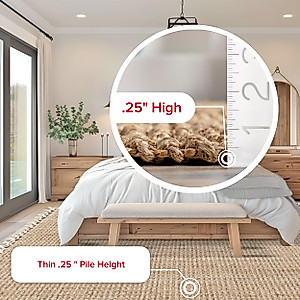 nuLOOM Raleigh Farmhouse Jute Tasseled Area Rug, 4x6, Natural