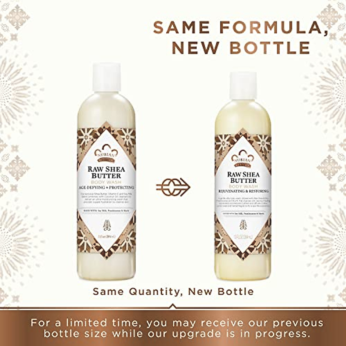 Nubian Heritage Body Wash Raw Shea Butter for Dry Skin Paraben Free Body Wash, 13 oz