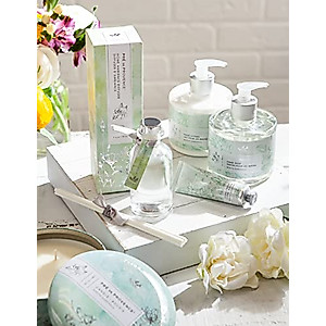 Pre de Provence Heritage Home Fragrance Collection Three Wick Candle Tins, 10.5 oz, White Gardenia