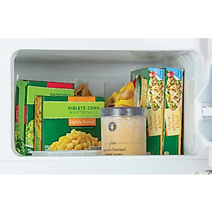 Igloo 3.2 Cu. Ft. Double Door Refrigerator with Freezer, Adjustable Temperature Control Down to 32 Degrees, Removable Glass Shelves, Perfect for Homes, Offices, Dorms, Apartments, Garages, Black