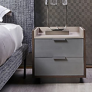HIGOH Bedside Table Bedside Modern Dresser Office Small Bedside Table Side Dresser