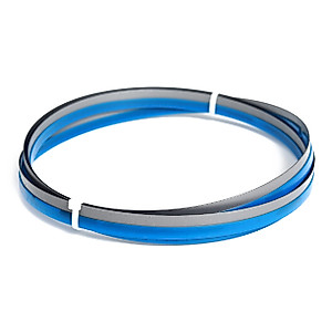 Imachinist S80121216 80" x 1/2" x 12/16TPI Bi-Metal Band Saw Blades for Soft Ferrous Metal Variable Teeth