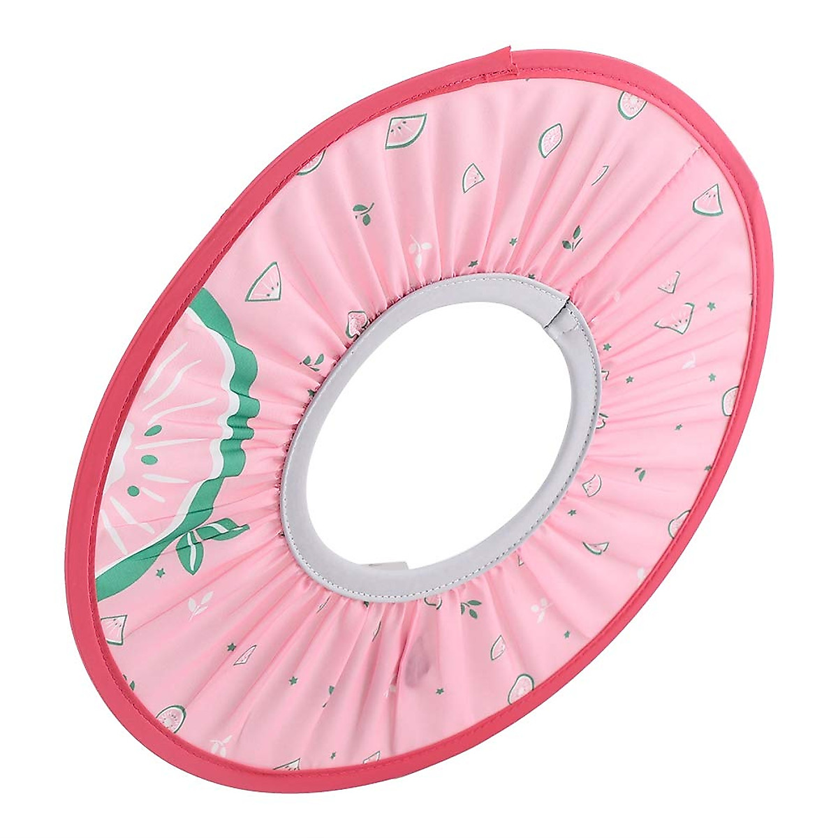 Baby Shower Cap, Baby Kids Shampoo Cap Waterproof Cloth Kids Bathing Shower Cap Bathing Protection Hat(Pink)