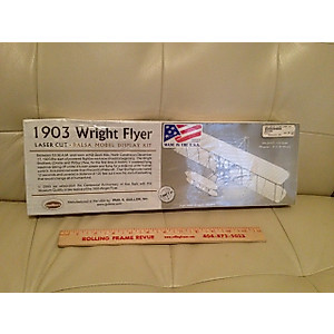 Guillow's 1903 Wright Brother Flyer Laser Cut Model Kit, Small