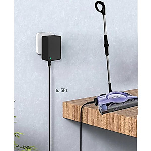 Charger for Shark V2945Z V2950 XA2950 Floor Carpet Sweeper Vacuums Replacement Power Cord P/N for YLS0041-T110025 Adapter Power Supply 6.5Ft