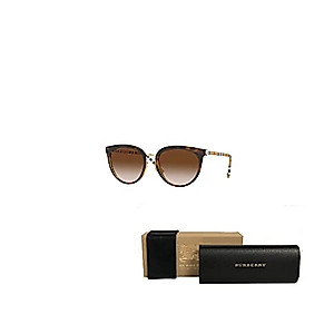Willow BE4316 389013 54MM Dark Havana/Brown Gradient Phatnos Sunglasses for Women + BUNDLE With Designer iWear Complimentary Eyewear Kit