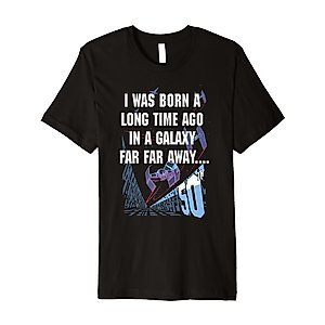 Star Wars I Was Born A Long Time Ago 50th Birthday Disney+ Premium T-Shirt
