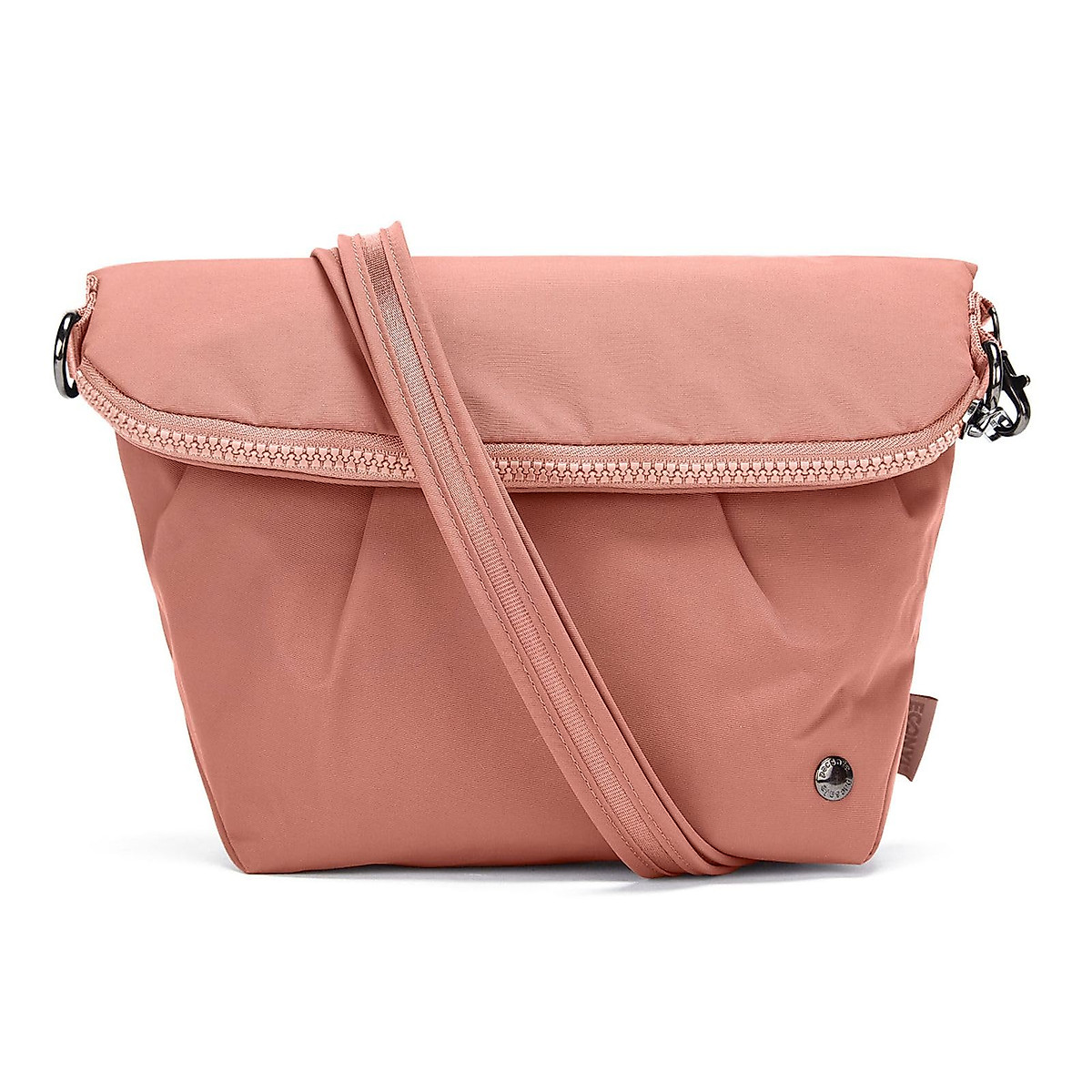 Pacsafe Women's Citysafe CX Anti Theft Convertible Crossbody, ECONYL Rose