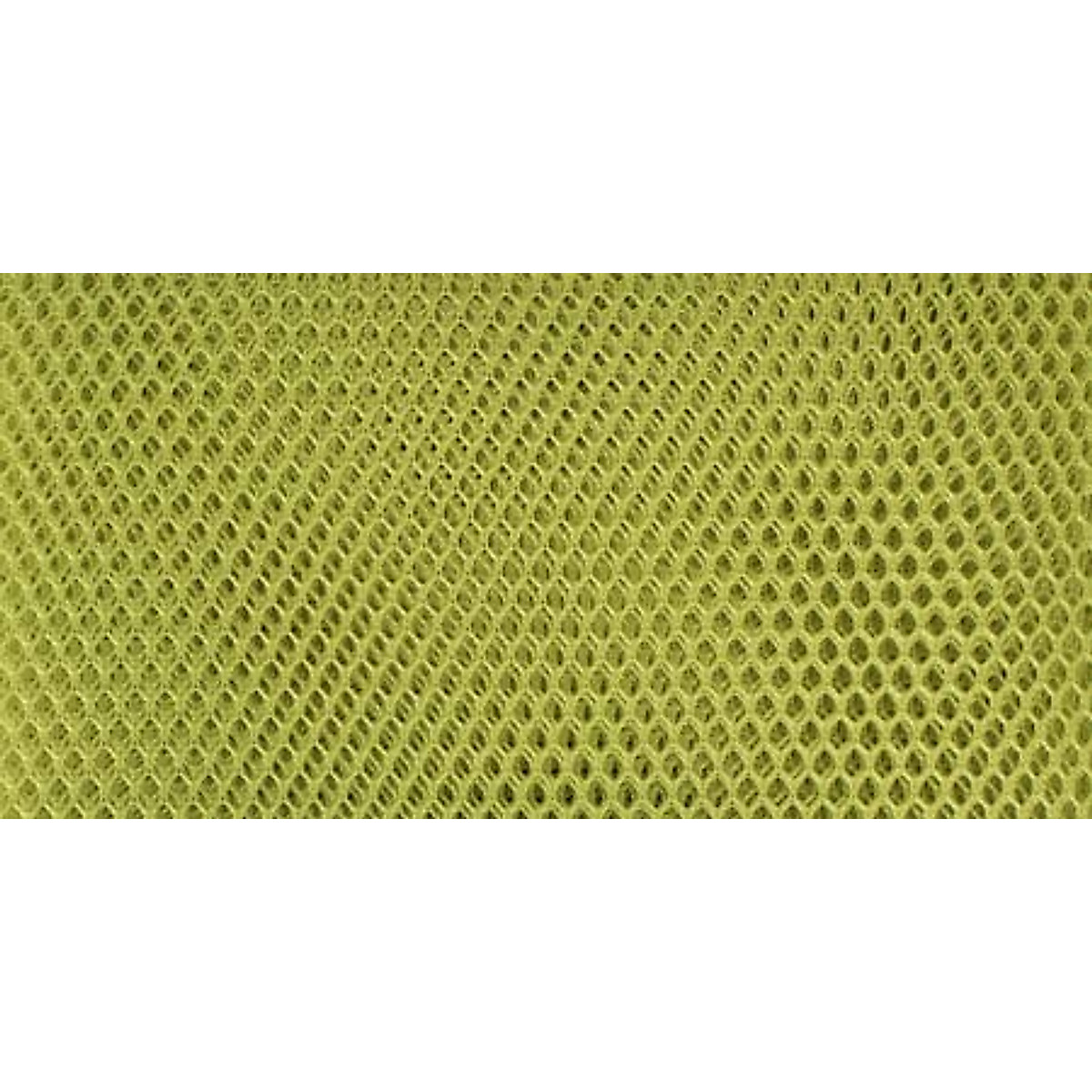 By Annie Mesh Fabric Lightweight 18"x 54" Apple Green, 18" by 54"