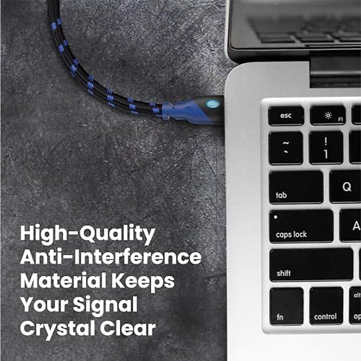 AURUM CABLES Ultra Series High-Speed 4k HDMI Cable with Ethernet for Gaming and TV, 15ft Braided Network Extender HDMI Cord Supports, 3D,1080P, ARC, Compatible with PC Laptops Xbox PS3 PS4 PS5,10 Pack